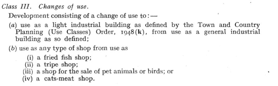 How About A Five Yearly Review Of The Use Classes Order & GPDO ...