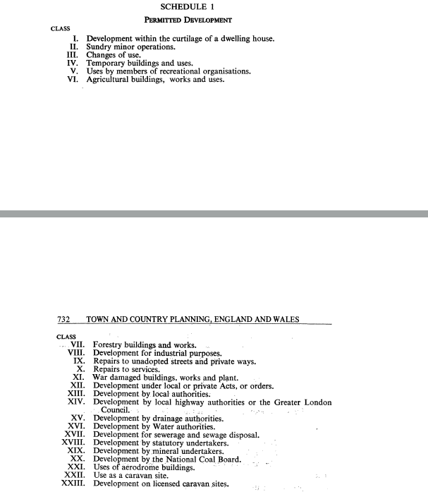 How About A Five Yearly Review Of The Use Classes Order & GPDO, Starting This Year? – SIMONICITY